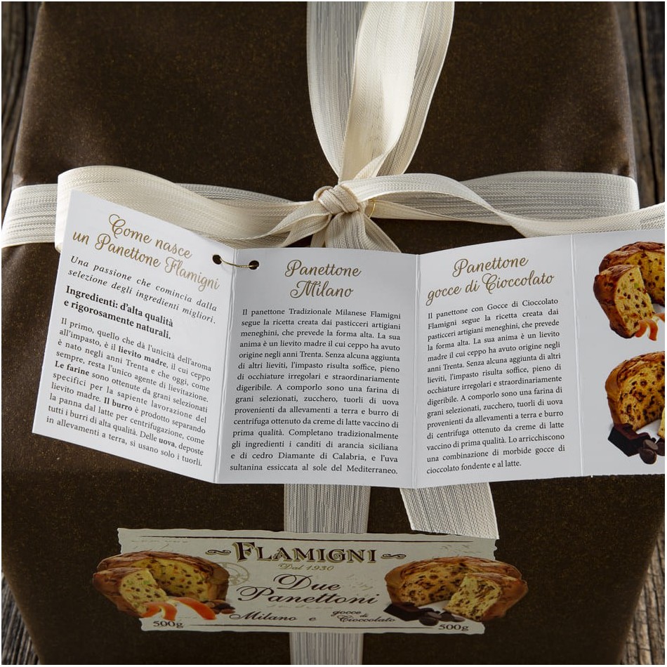Cofanetto 2 Panettoni - Flamigni - vendita online